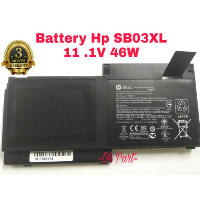 Jual Baterai battery Laptop ORIGINAL HP EliteBook 820 G1 820 G2 720 720 ...