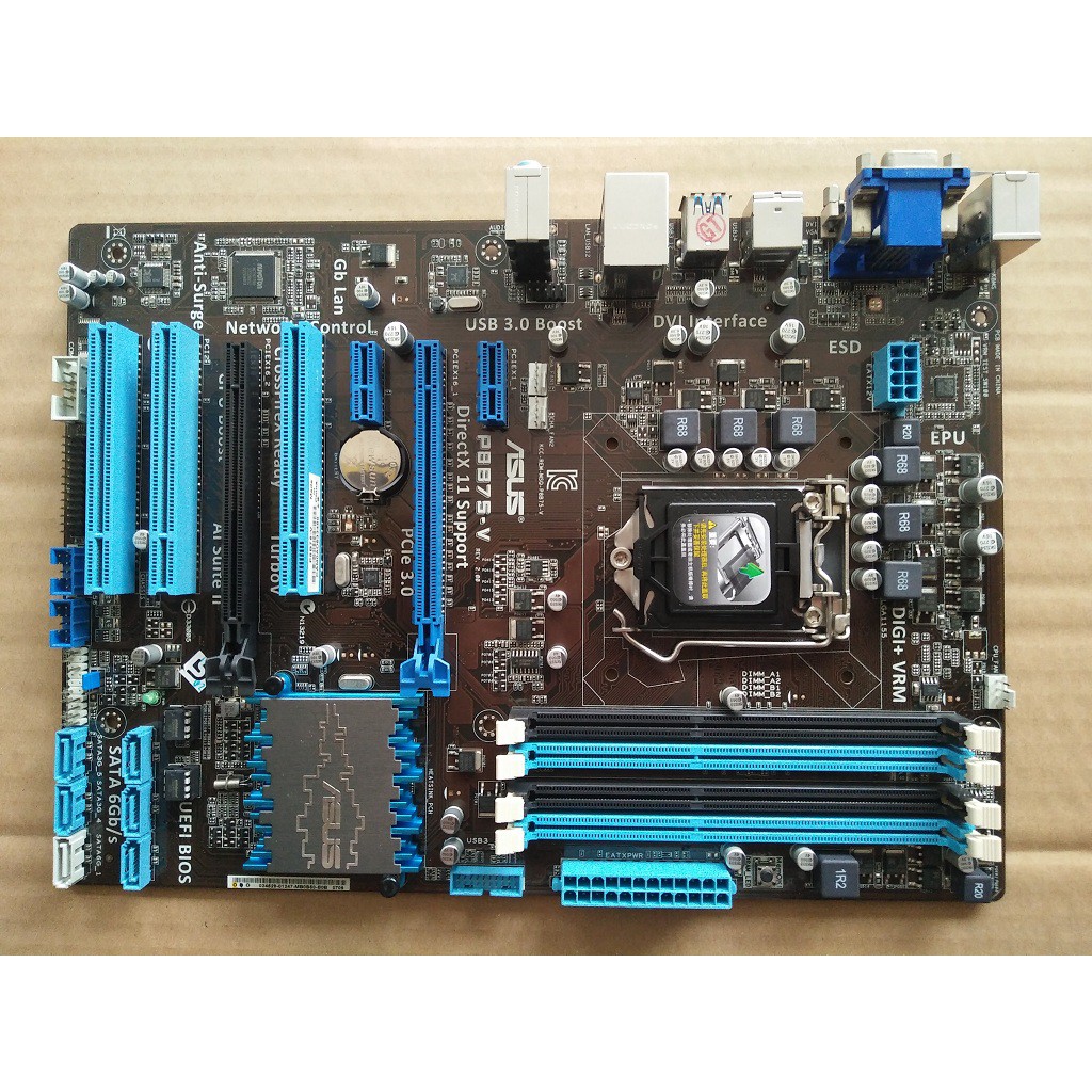 Jual Mobo Mainboard Motherboard Gaming ASUS P8B75-V LGA 1155 B75 H61 ...