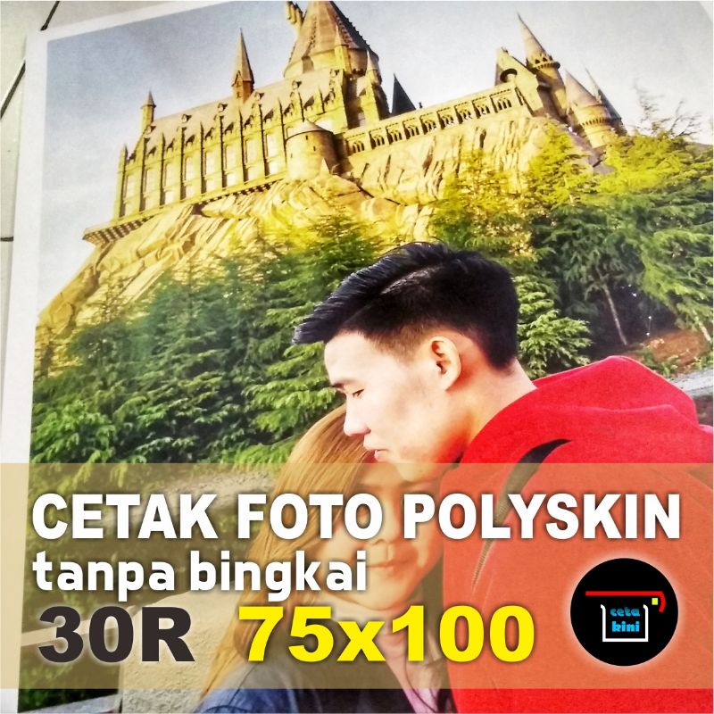 Jual Cetak Foto Photo Semi Kanvas Canvas Polyskin 30R Tanpa Bingkai ...