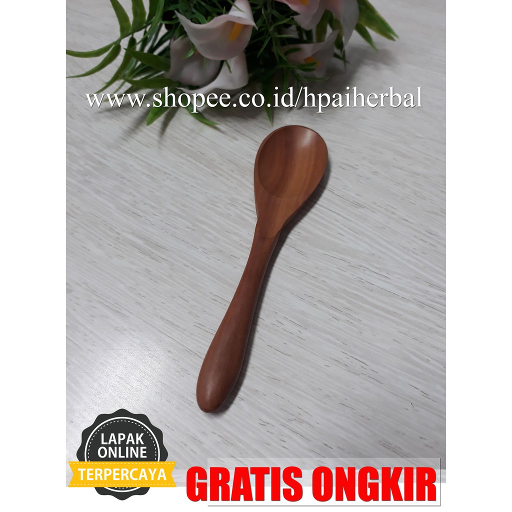 Jual Sendok Madu / Sendok Kayu / Sendok Makan Kayu | Shopee Indonesia