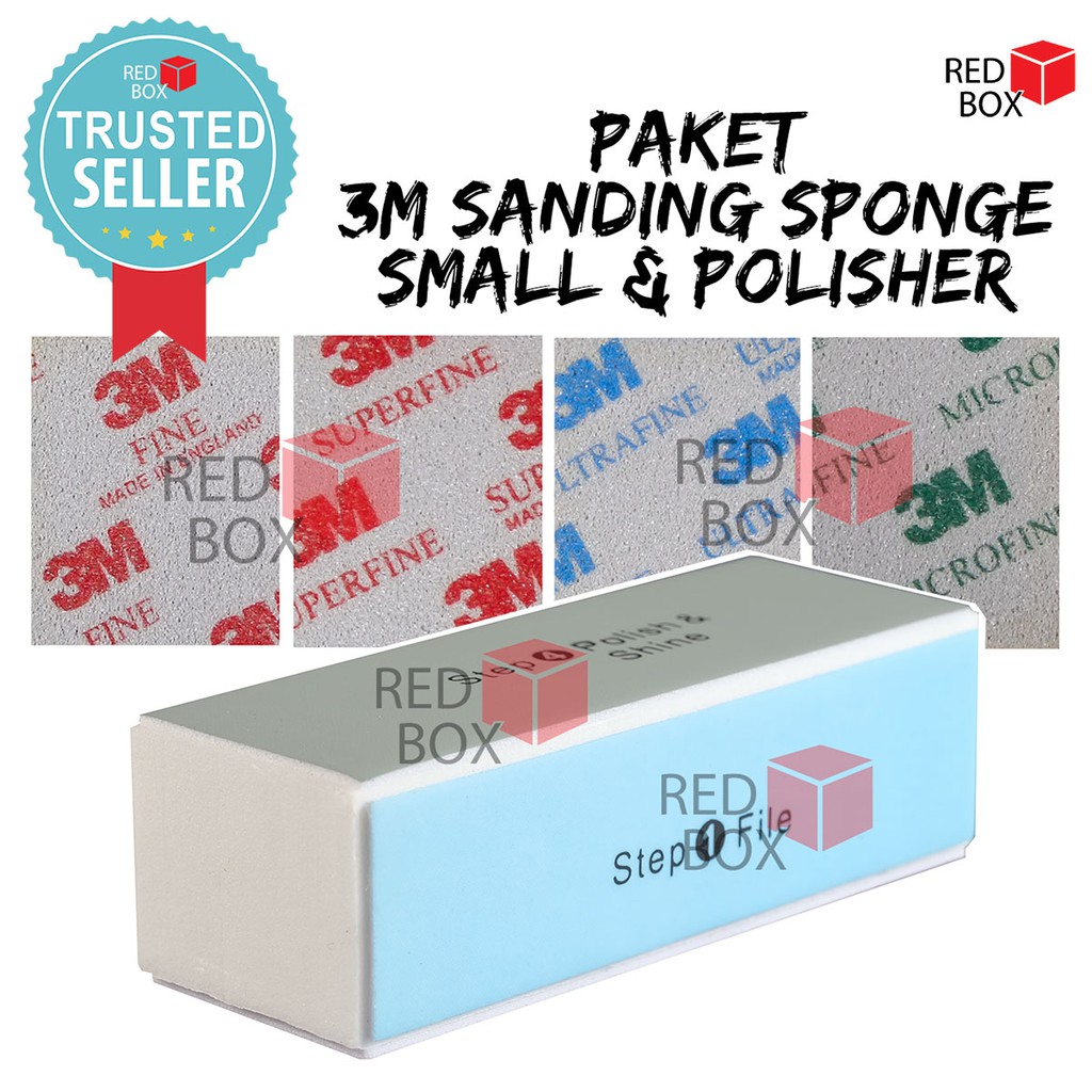 Jual 3M Sanding Sponge Set Small + Polisher - Gundam Model Kit Tool ...