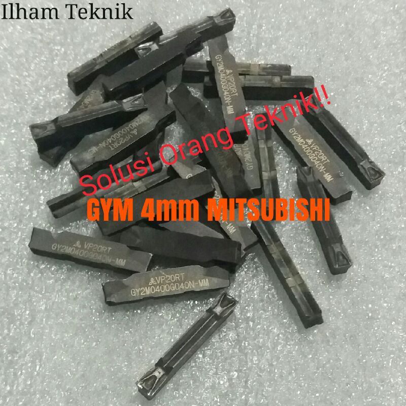 Jual INSERT bubut insert potong pahat potong GYM 4mm MITSUBISHI atau ... Jual INSERT bubut insert potong pahat potong GYM 4mm MITSUBISHI atau ...