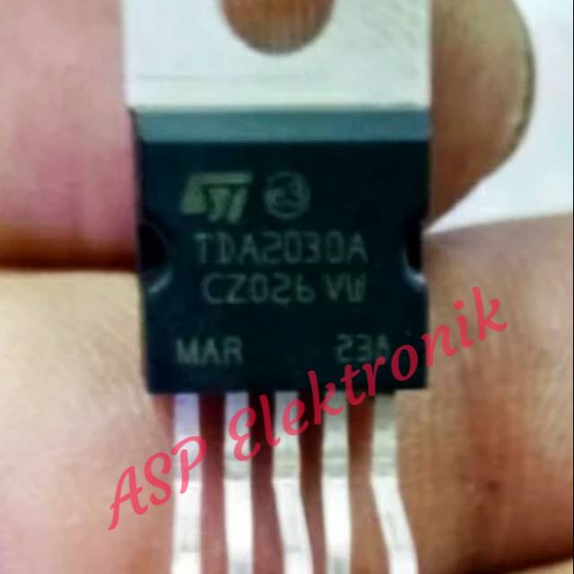 Jual TDA2030A ST ORIGINAL IC TDA 2030A TDA2030 A AUDIO POWER AMPLIFIER AMPLI AMP HIFI SOUND ...