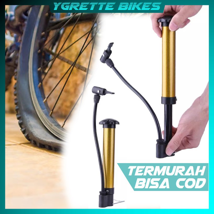 Jual YGRETTE - POMPA BAN SEPEDA Pompa Angin Ban Sepeda Tier Air Pump ...