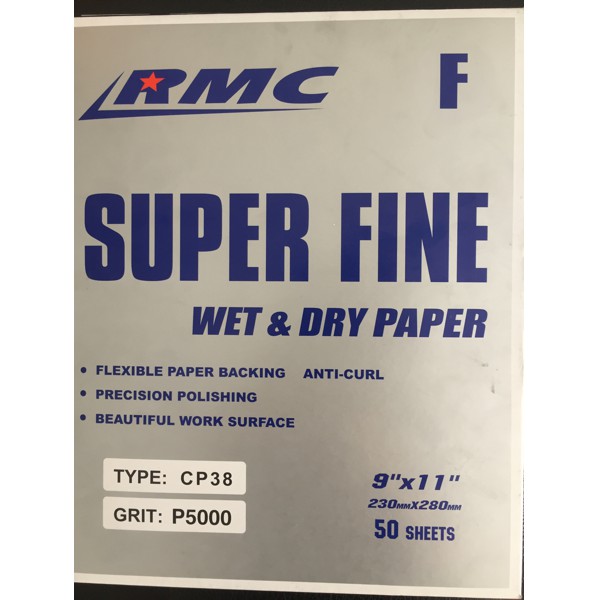 Jual AMPLAS RMC grit 5000 per LEMBAR | Shopee Indonesia