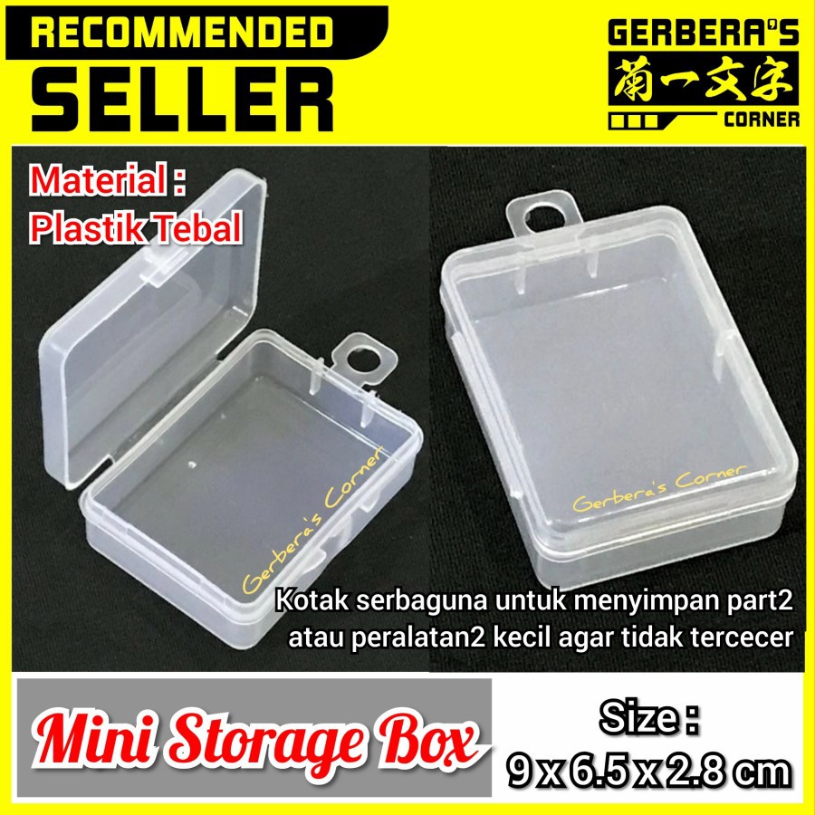 Jual Mini Storage Box Mini Tool Box Kotak Plastik Kecil Gundam Model ...