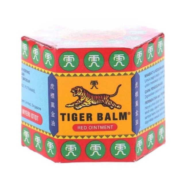 Jual Balsem harimau tiger balm red ointment untuk pegal linu nyeri otot ...