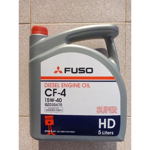 Jual OLi Mitsubishi Fuso HD 15W-40 CF-4 5 Liter | Shopee Indonesia