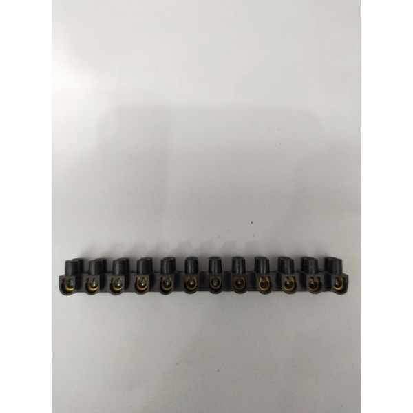 Jual Terminal kabel strip block klustin rustin plastik 6mm | Shopee ...