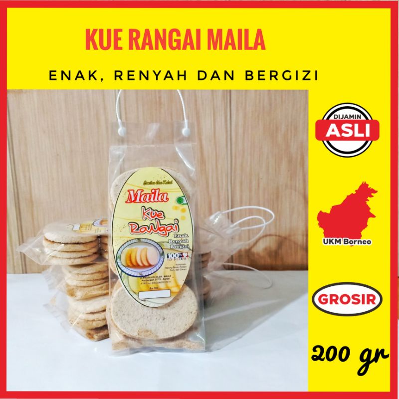 Jual Kue Rangai Maila Oleh Oleh Banjarmasin Kalimantan | Shopee Indonesia