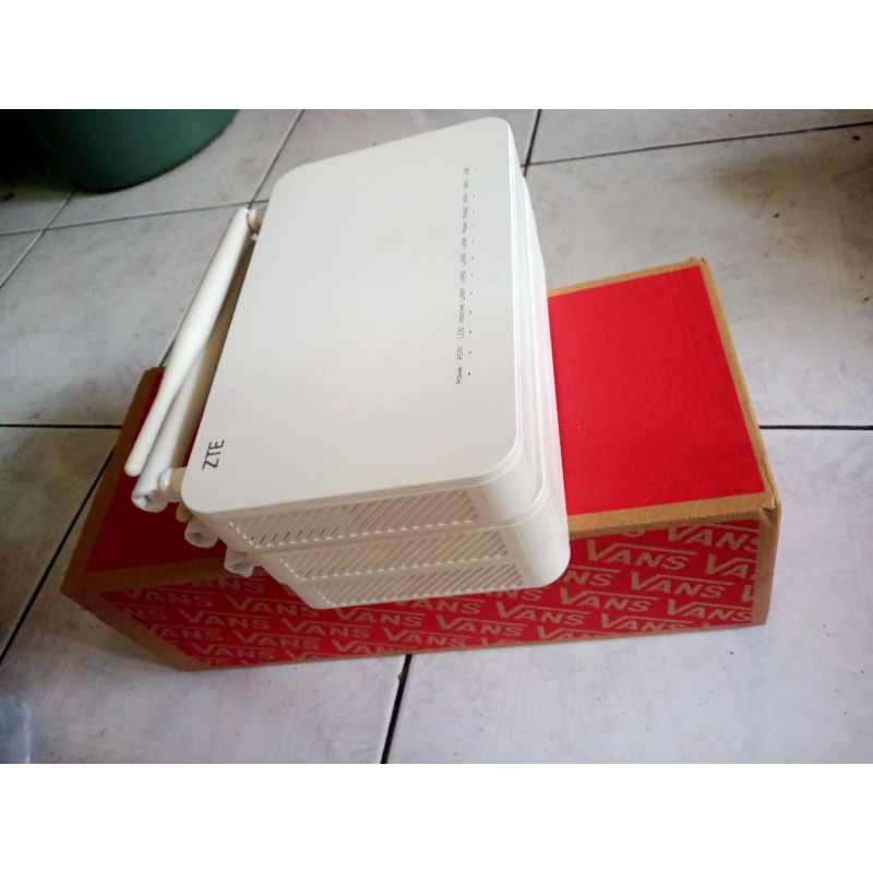 Jual MODEM ONT ZTE (F609) V3 ROUTER ACCESPOINT FULLSET | Shopee Indonesia