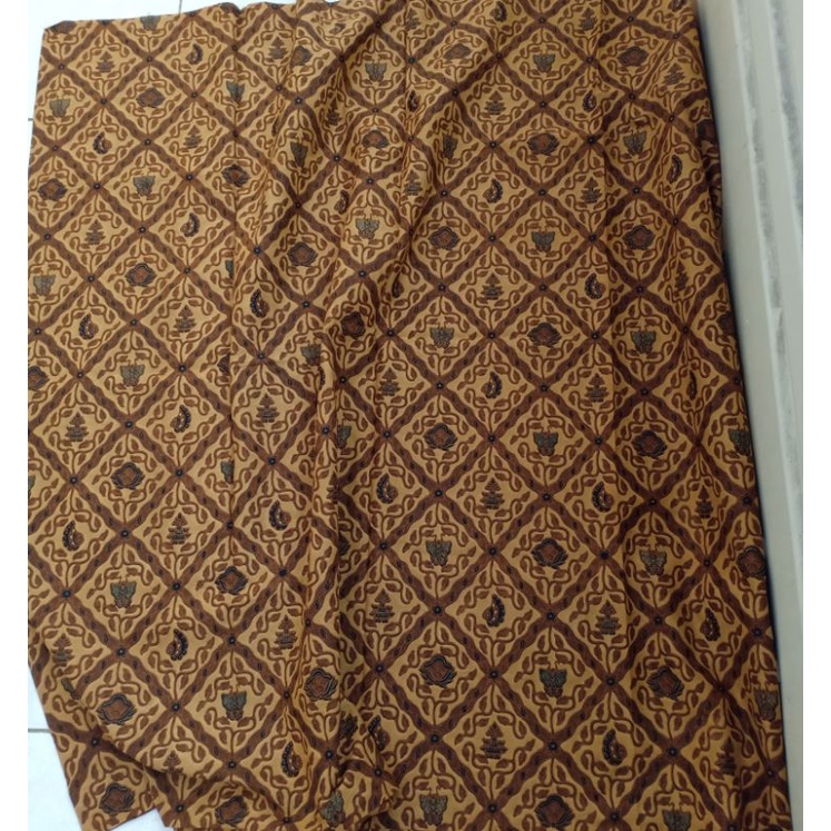 Jual KAIN JARIK PBATIK SOGAN MOTIF SIDOMULYO | Shopee Indonesia