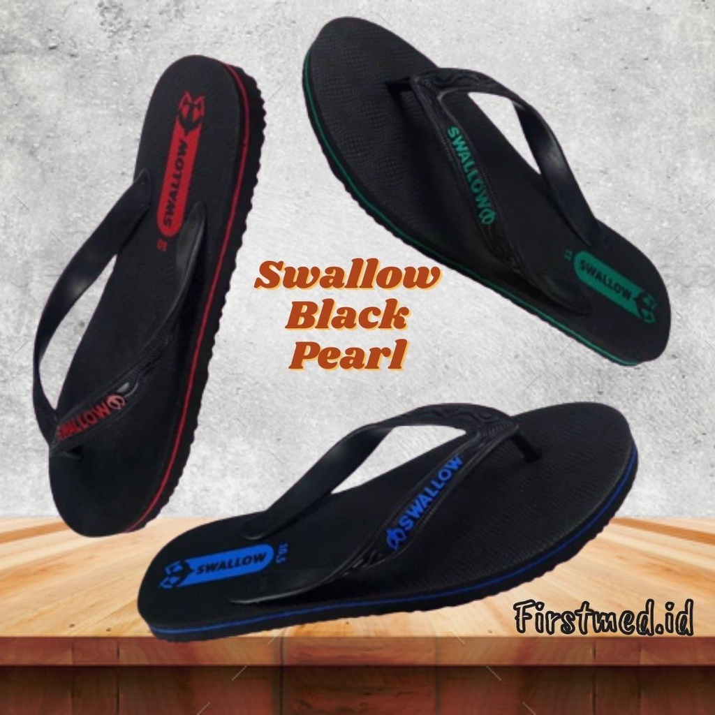 Jual Sandal Swallow Black Pearl | Sandal Swallow M02 Hitam Warna ...