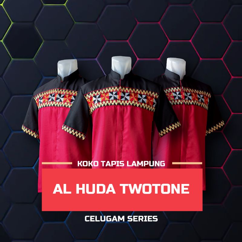 Jual baju koko tapis lampung al huda celugam series cilugam lampung ...