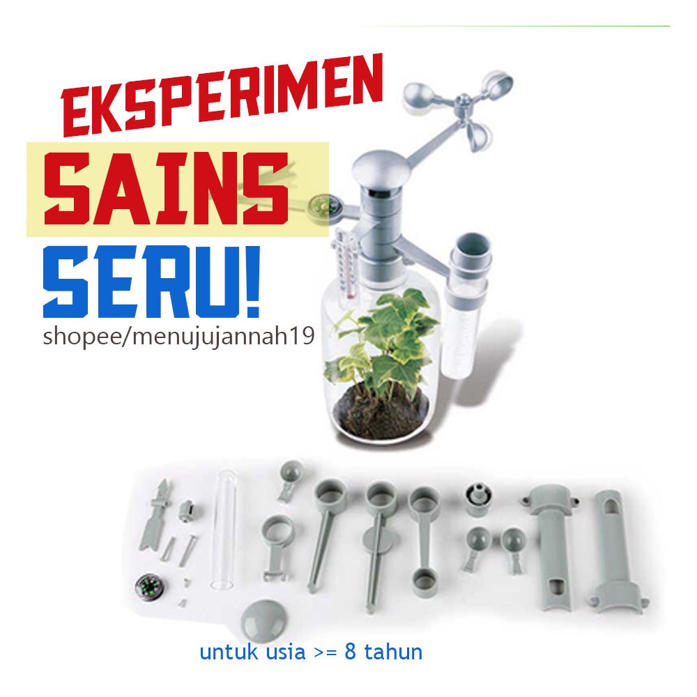 Jual Mainan Edukasi Anak SD - WEATHER STATION - Seri Sains Anak, Mainan Edukatif Eksperimen ...