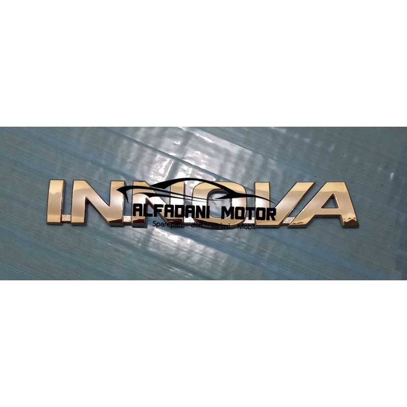 Jual Emblem Tulisan Merek Logo Toyota Innova Original | Shopee Indonesia