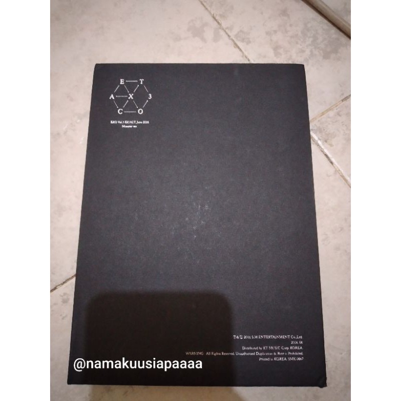Jual Album Only Ex'act Monster ver. (booked) | Shopee Indonesia