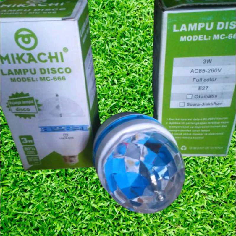Jual LAMPU DISCO MIKACHI MC-666 3WATT | Shopee Indonesia