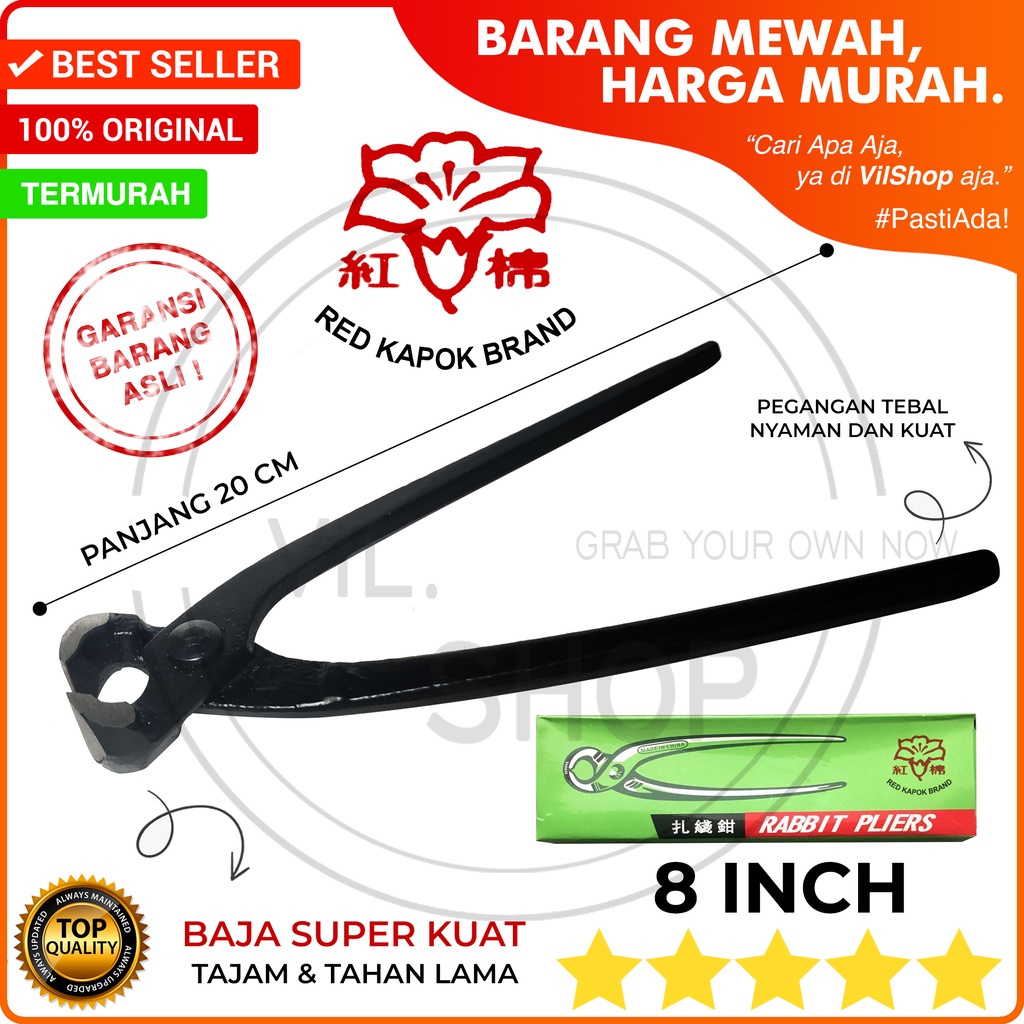Jual RED KAPOK ASLI TANG CATUT GEGEP KAKAKTUA PANJANG 8 INCH BAGUS ...