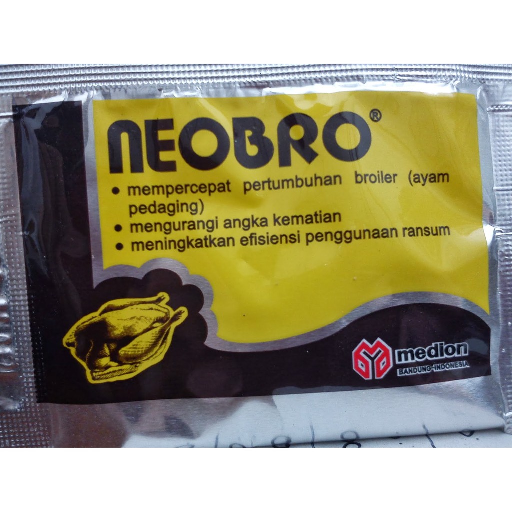 Jual NEOBRO 5 gram multivitamin penambah berat badan unggas | Shopee ...