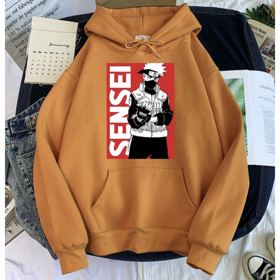 Jual SENSEI KAKASI ANIME Jumper Hoodie II Sweater Hoodie Anime II ...