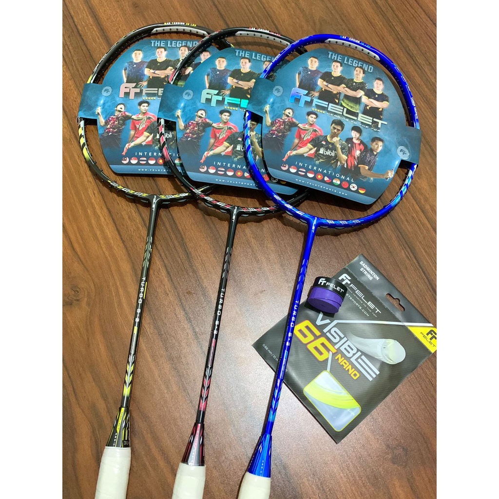 Jual Raket Original Felet !! Raket badminton / Bulu Tangkis - Turbo S-2 ...