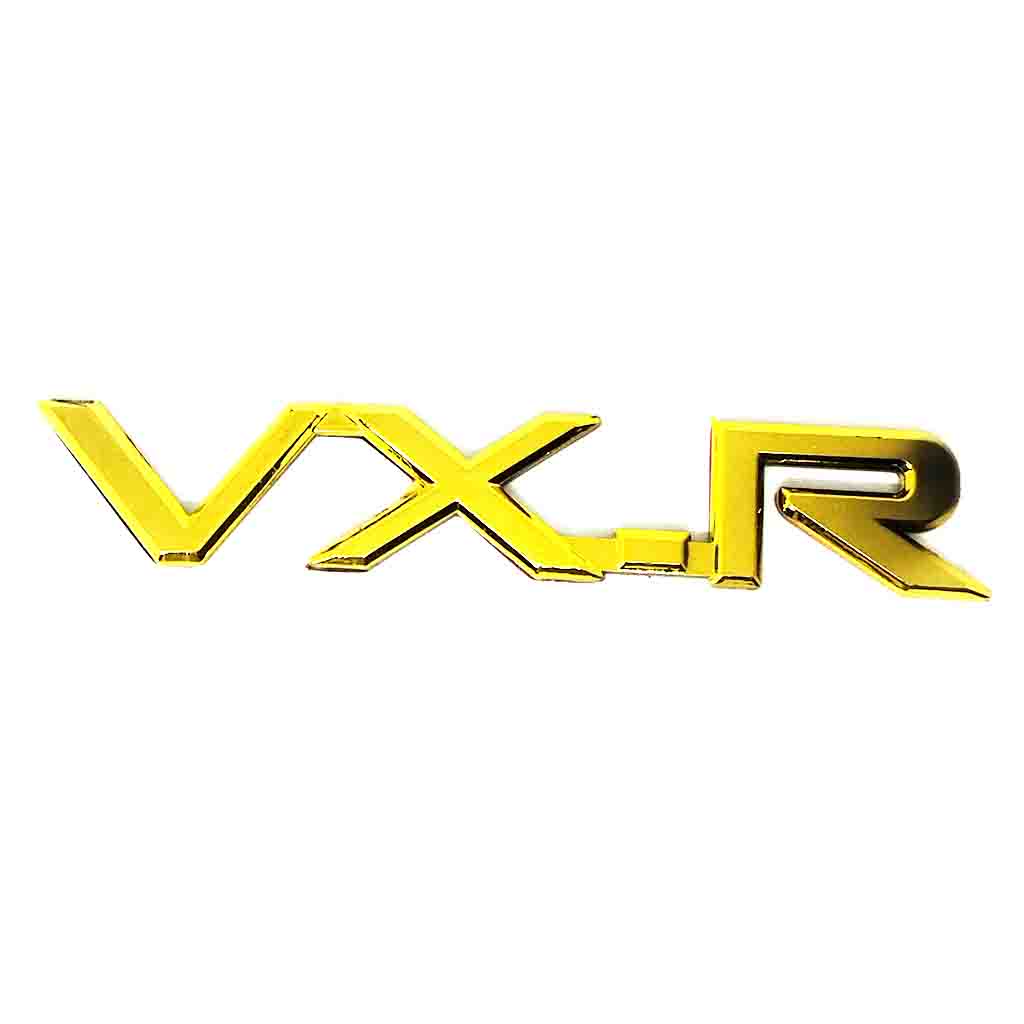 Jual Emblem Tulisan Mobil Car logo VRX Gold | Shopee Indonesia