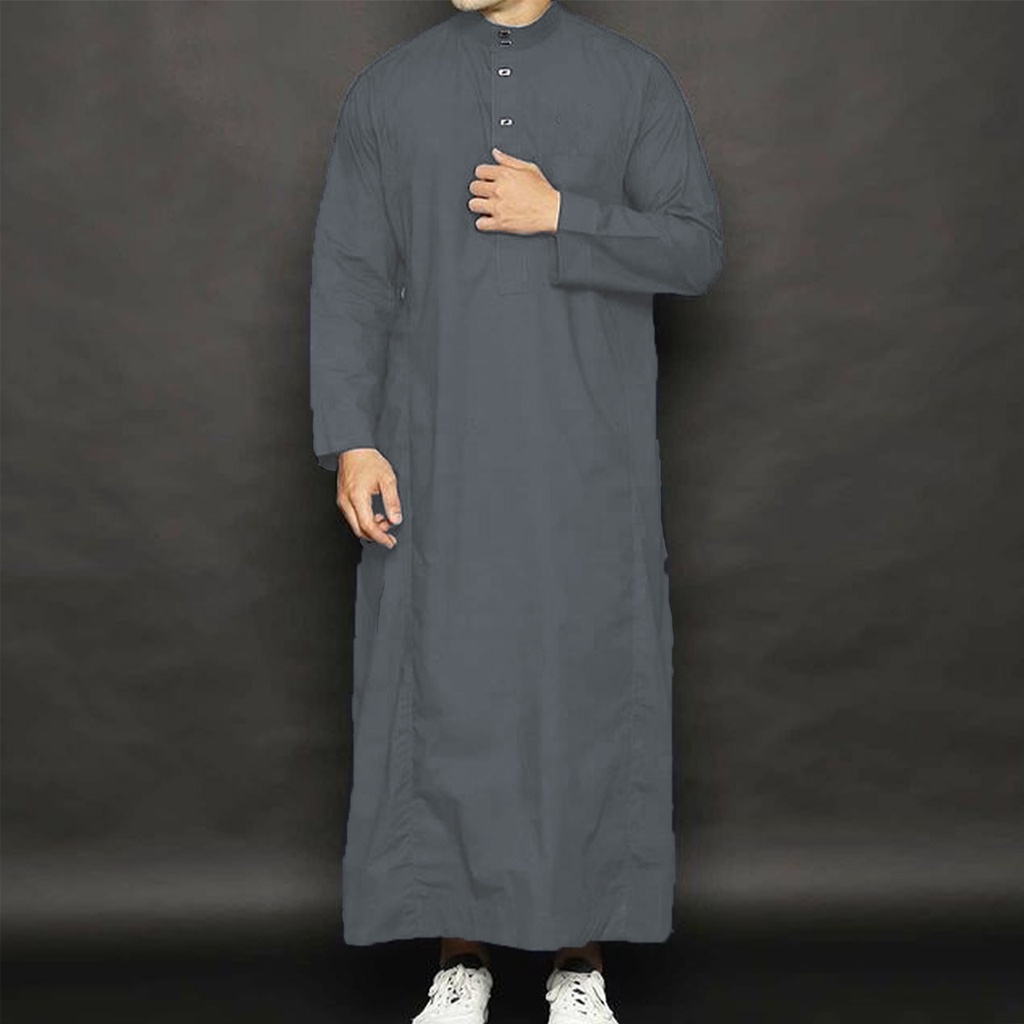 Jual LS - Terbaru JUMBO Jubah Abbi Bahan Toyobo Polos Kekinian Modern ...