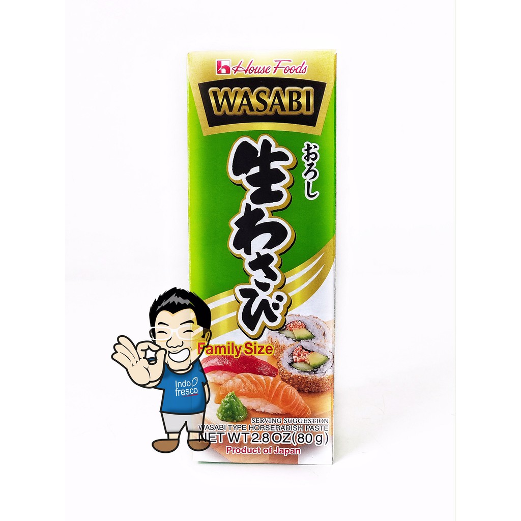 Jual House Neri Wasabi Tube Jumbo- Pasta Wasabi 80gr | Shopee Indonesia