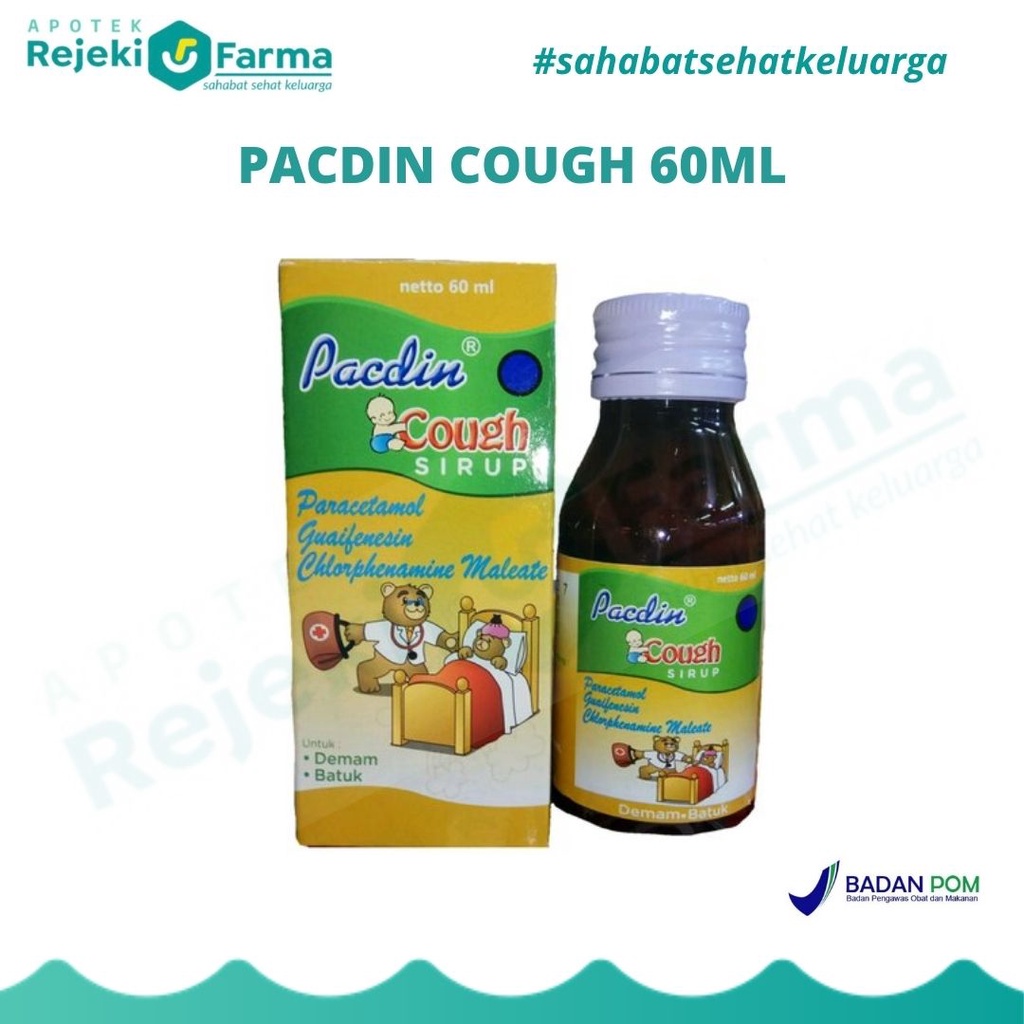 Jual Pacdin Cough Syrup 60 ML | Shopee Indonesia