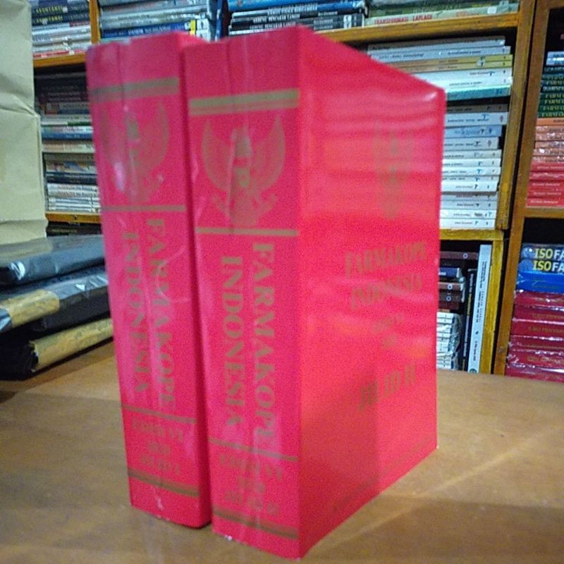 Jual Buku Farmakope Indonesia Edisi VI 6 2020 Terdiri Dari 2 Buku Jilid ...