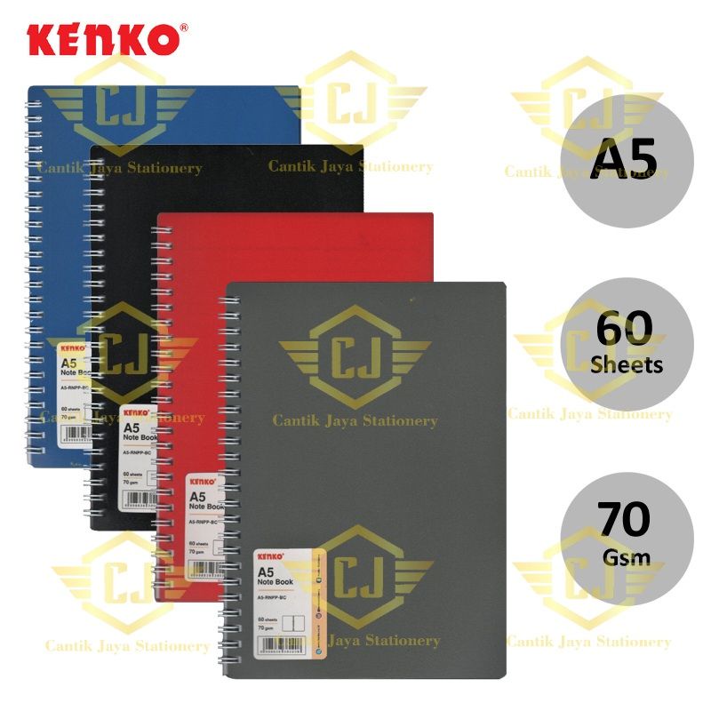 Jual Notebook Diary Agenda Buku Catatan Kenko A5-RNPP Bazic | Shopee Indonesia