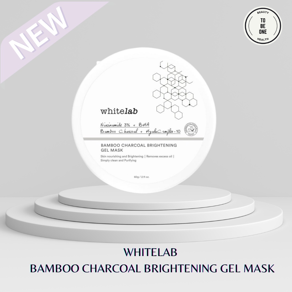 Jual WHITELAB Bamboo Charcoal Brightening Gel Mask | Shopee Indonesia