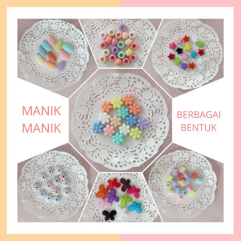 Jual Manik Manik Berbagai Karakter Untuk Variasi DIY Gelang Kalung ...