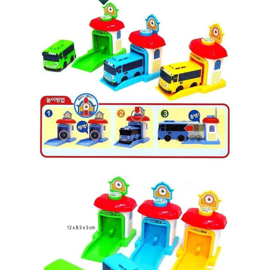 Jual MAINAN Tayo The little bus - Rogi Tayo Rani 3pcs SET with Shooting Garage MURAH | Shopee ...