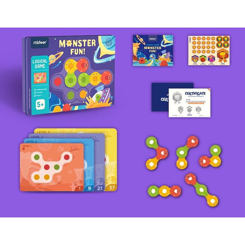 Jual Mideer Digging mole Gem brain treasure logic game mainan logika ...