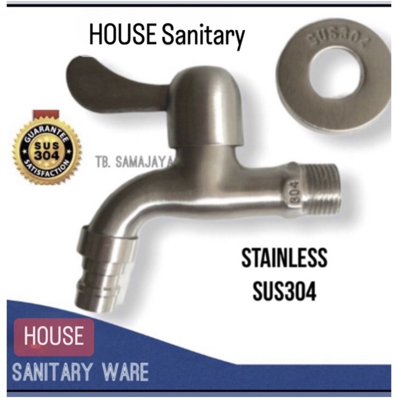 Jual Kran Air STAINLESS SUS 304 Vantsing- 8481 . KRAN MESIN CUCI ...