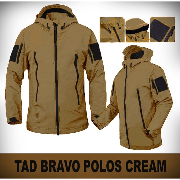 Jual Jaket Kantor Kerja Tactical Tad Bravo Polos Polosan Bahan Adem Big ...