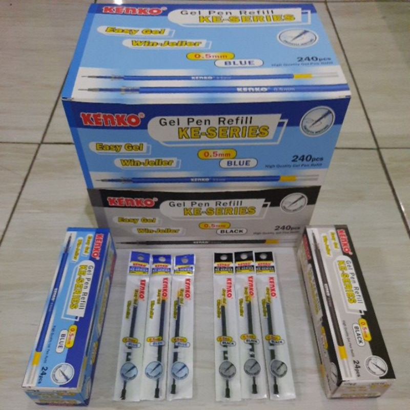 Jual Gel Pen Refill Easy Gel KE-SERIES 0,5mm | isi pulpen Gel Refil ...