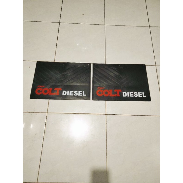 Jual karpet lumpur roda colt diesel depan 1set/ 2 lembar | Shopee Indonesia