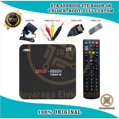 Jual Promo STB ZTE B860H 4K Full Root Full Akses Full Custom System ...