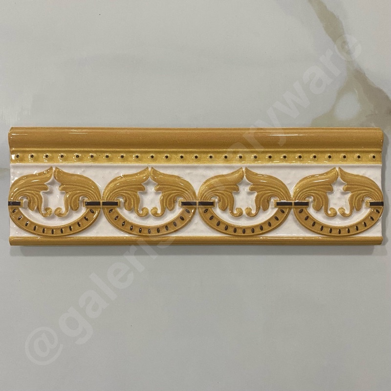 Jual List Keramik Dinding Timbul 8x25cm Import Aneka Rupa / List ...