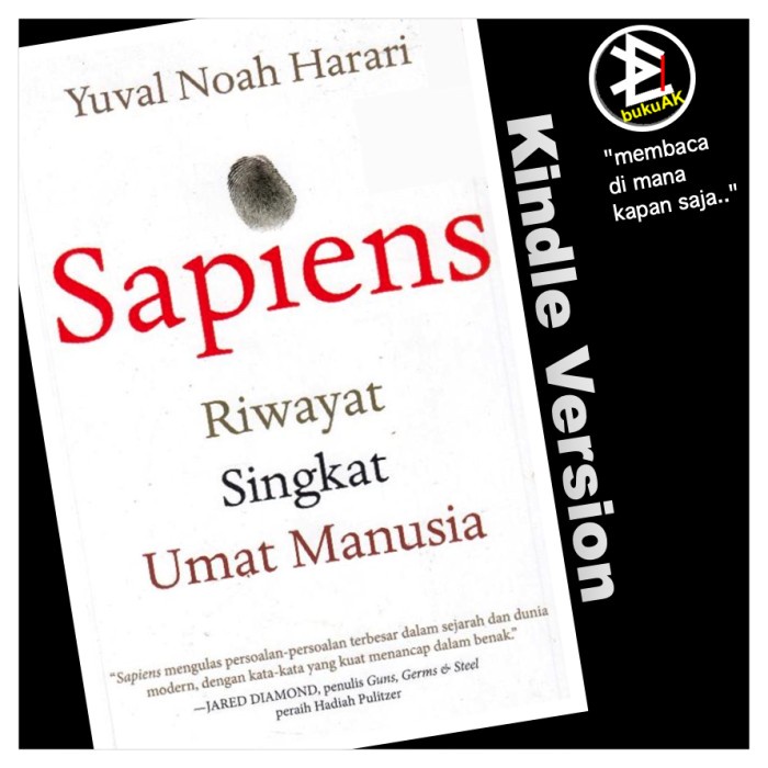 Jual Bahasa Indonesia - Sapiens - Yuval Noah Harari (Kindle Version ...