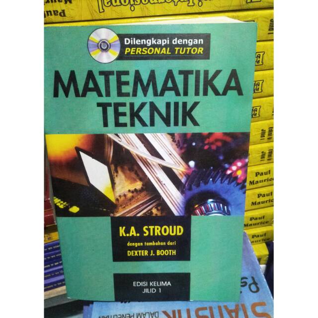 Jual Matematika teknik edisi 5 jilid 1 K. A stroud | Shopee Indonesia