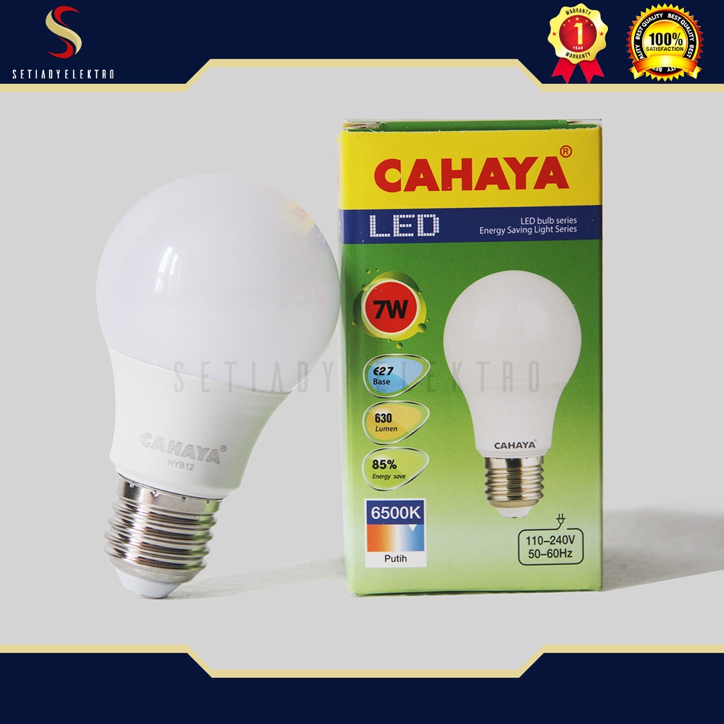 Jual Lampu LED Cahaya 7 Watt Putih cahaya Terang Original - Garansi 1 ...