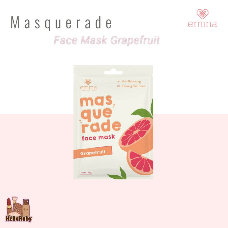 Jual Emina Masquerade Face Mask | Shopee Indonesia