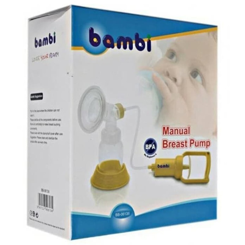 Jual Bambi Manual Breast Pump Pompa ASI Manual Ibu dan bayi | Shopee ...