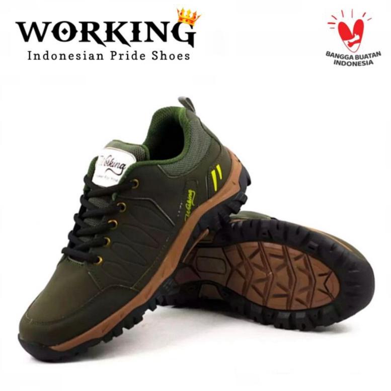 Jual [PRODUK TQHZT] WORKING Tracker T-04 Sepatu Safety Pria Sepatu ...
