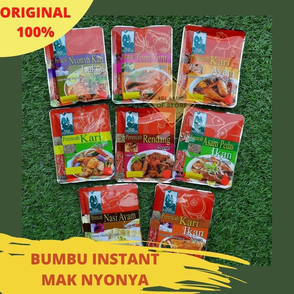 Jual BUMBU INSTAN MAK NYONYA Rendang/Kari/Laksa/NASI AYAM HALAL DAN ...