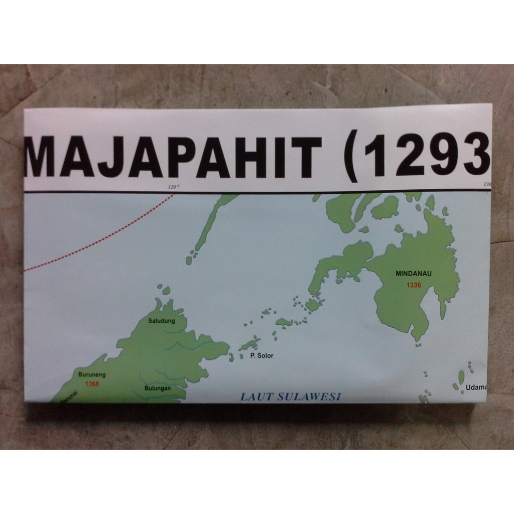 Jual Peta Tematik Kerajaan Majapahit Lipat | Shopee Indonesia